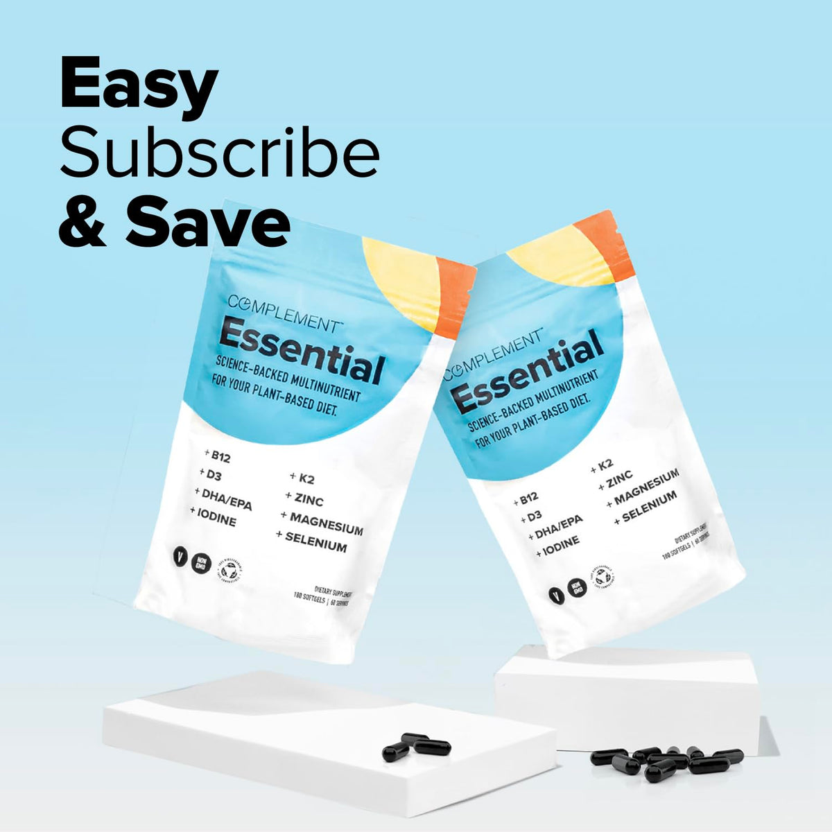 vegan multivitamin capsules for optimal wellness