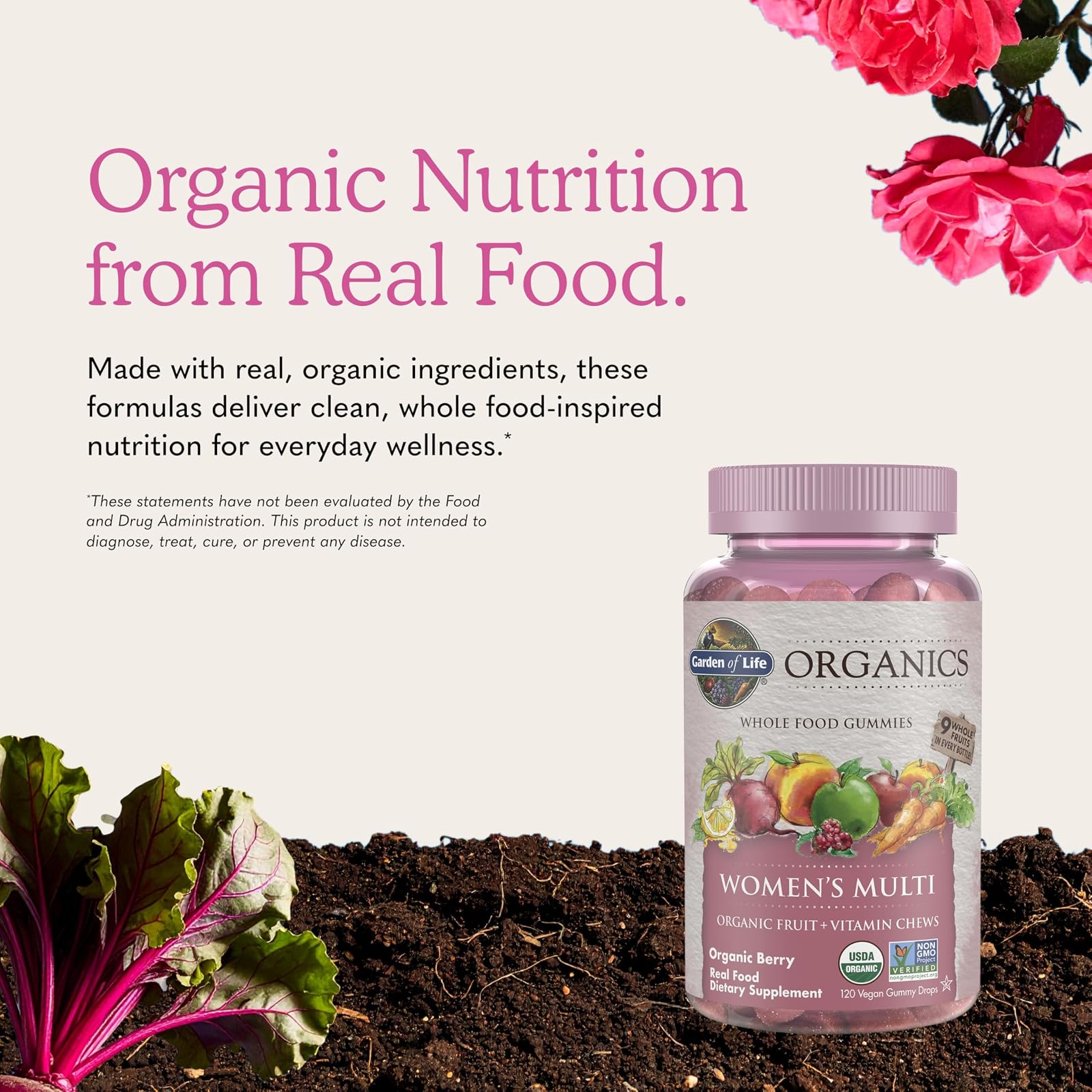 Vegan multivitamin for active lifestyles