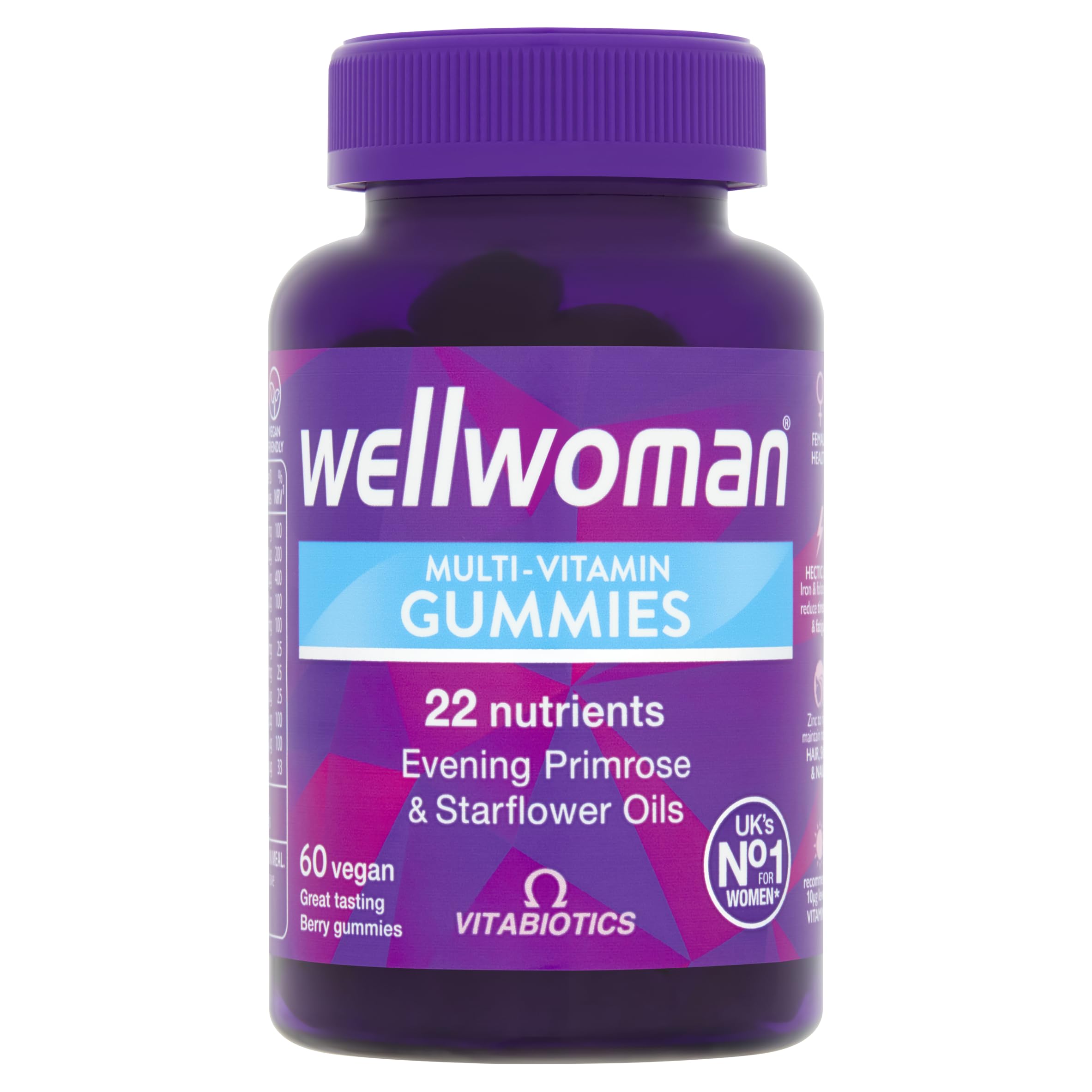 Vegan multivitamin gummies for energy