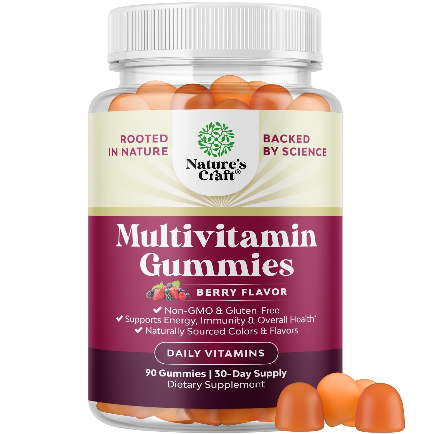 Vegan multivitamin gummies for men