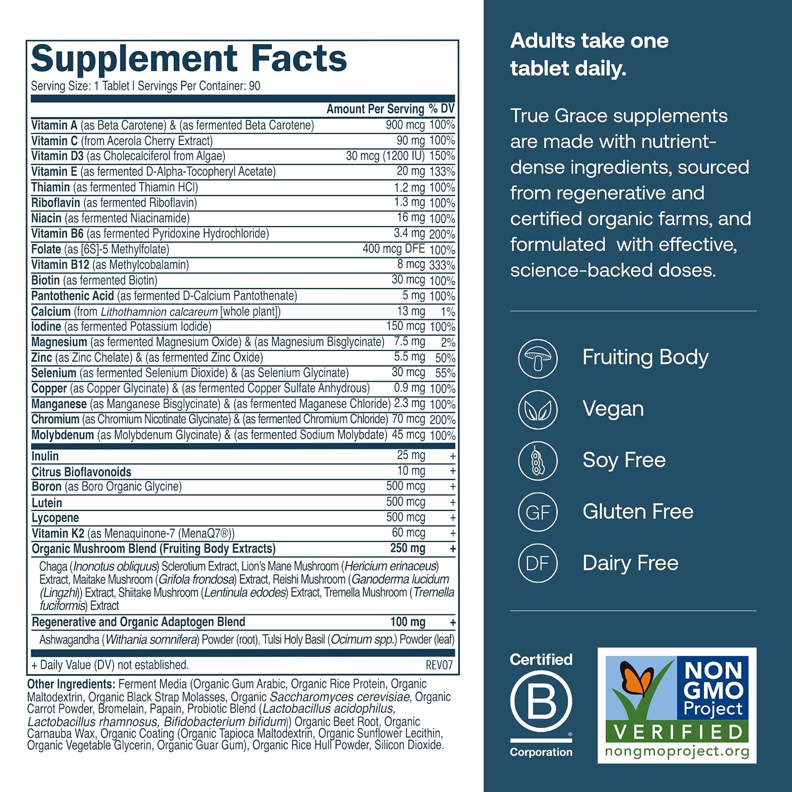vegan multivitamin tablets for seniors