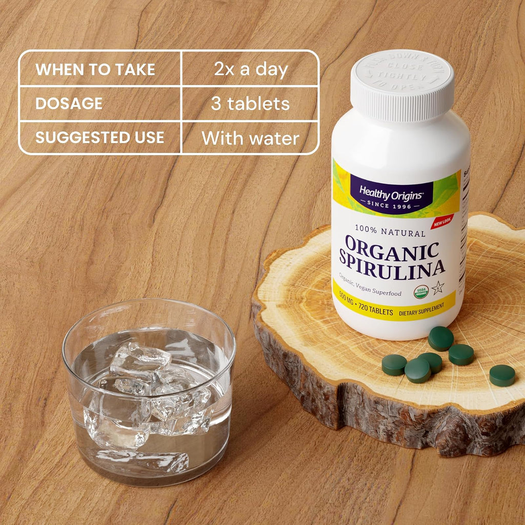 Vegan multivitamin with spirulina