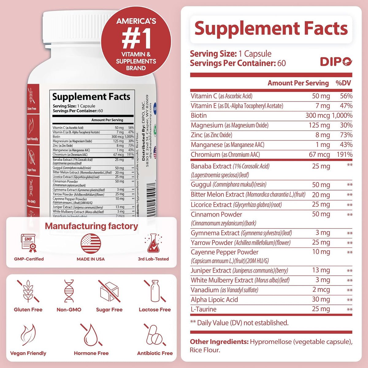 vegan multivitamins for blood sugar