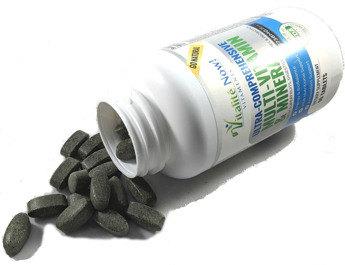 Vegan multivitamins for daily health