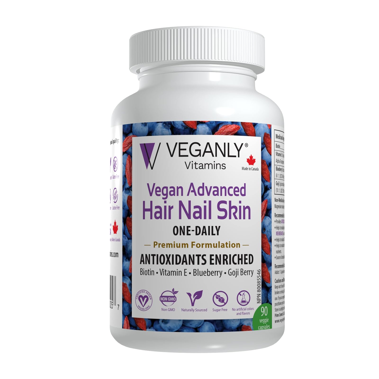 Vegan multivitamins for healthy hair