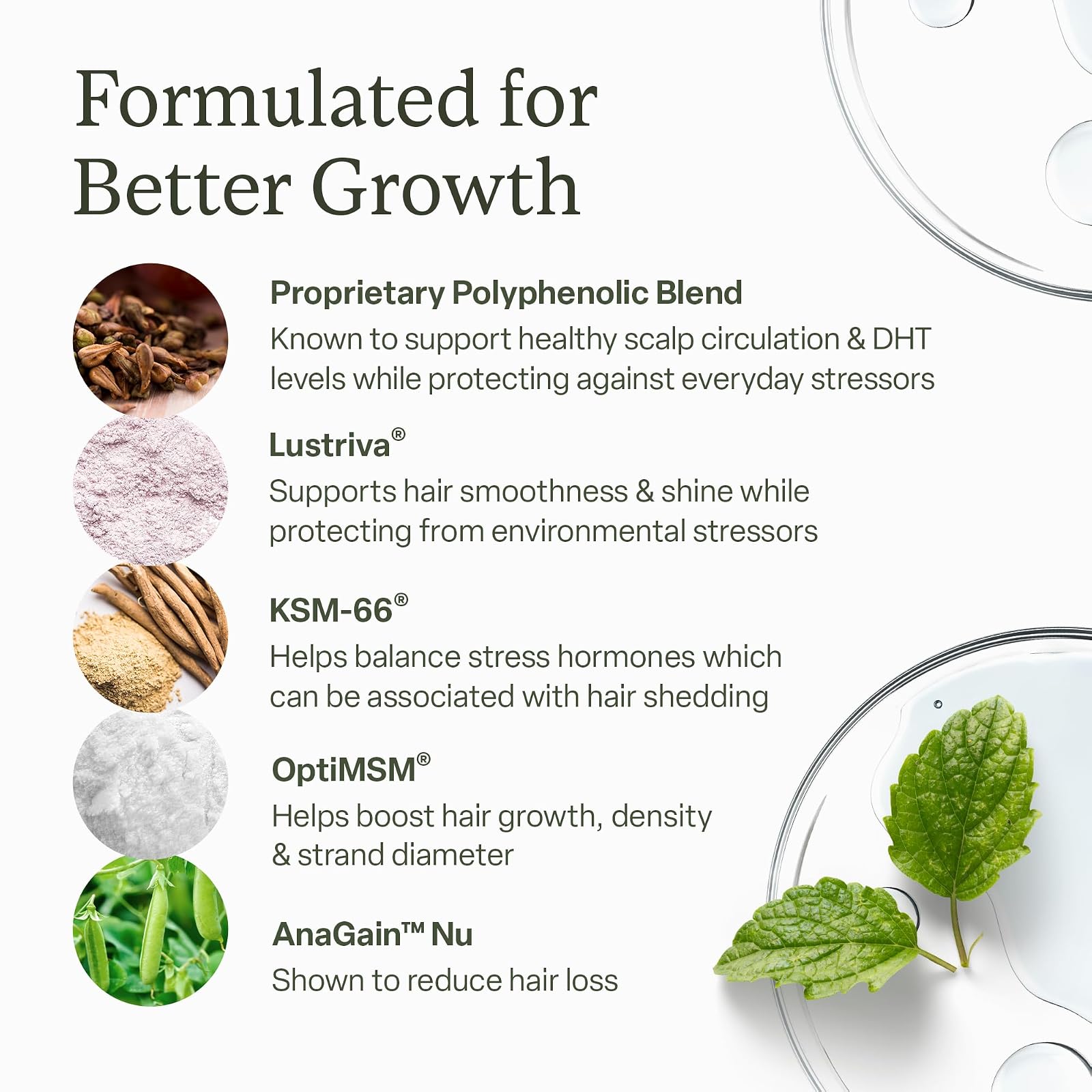 Vegan multivitamins for stronger hair