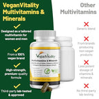Vegan multivitamins with D3 and K2