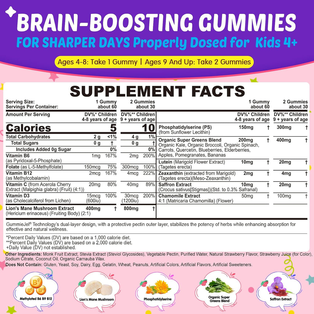 vegan multivitamins with Lion's Mane