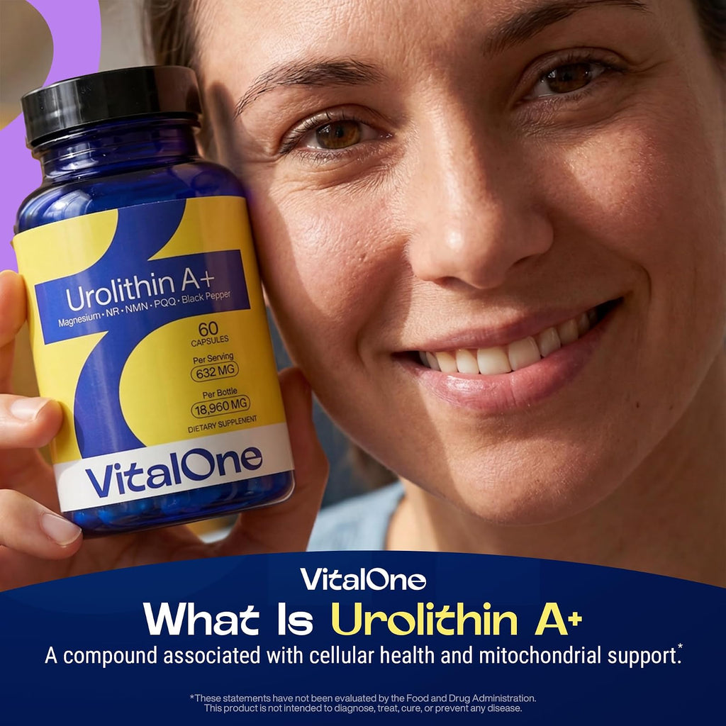 Vegan multivitamins with Urolithin A