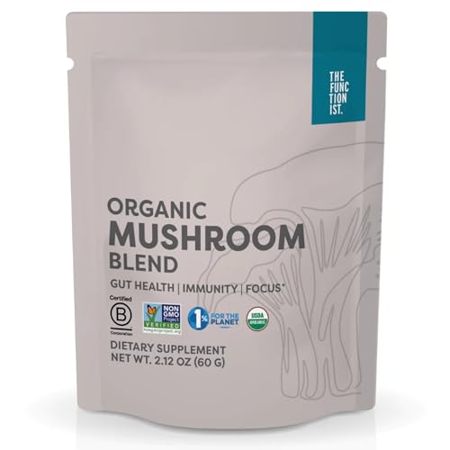 vegan mushroom blend for gut health