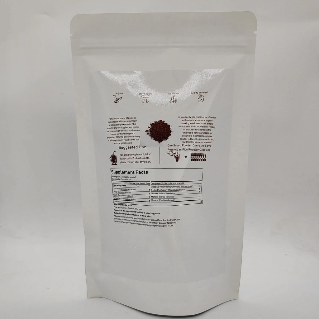 vegan mushroom blend for wellness