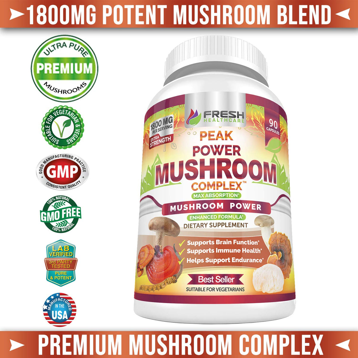 vegan mushroom blends for wellness