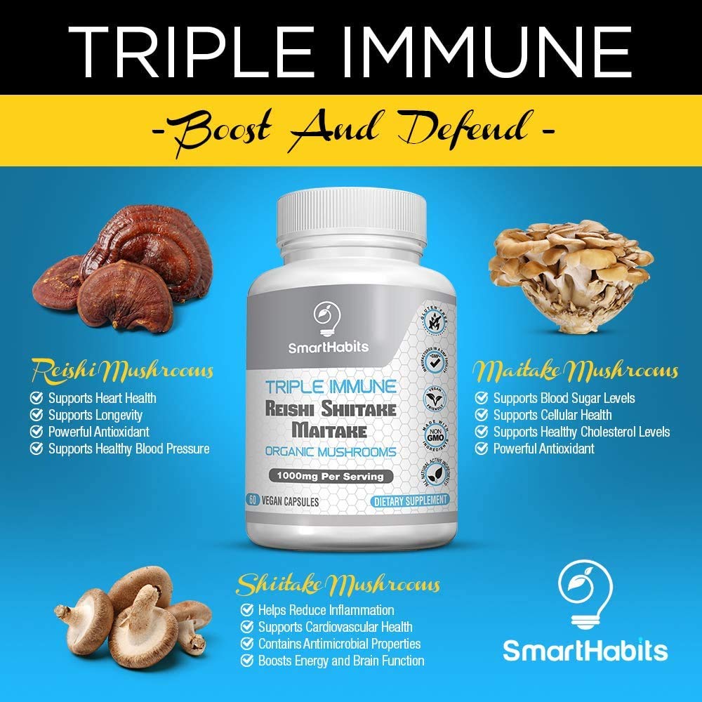 vegan mushroom capsules for focus