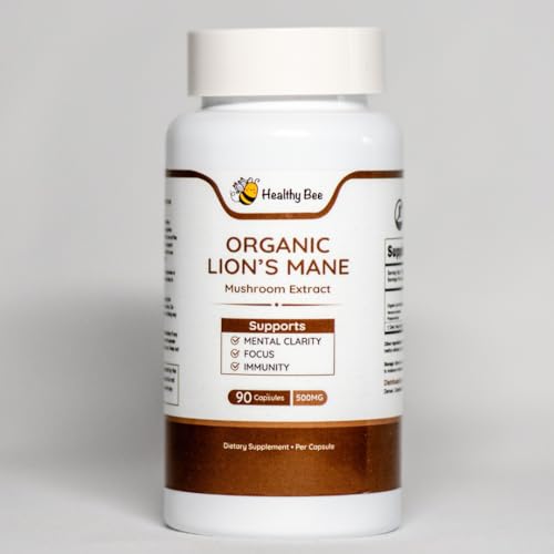Vegan mushroom capsules for focus