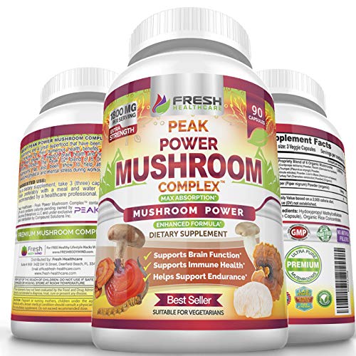 vegan mushroom capsules for immune support