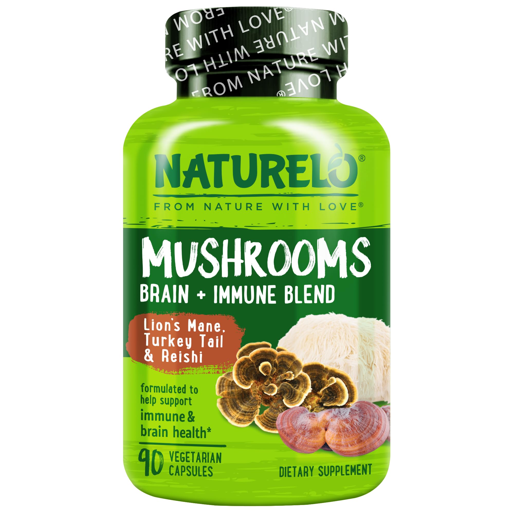 vegan mushroom capsules for immune support