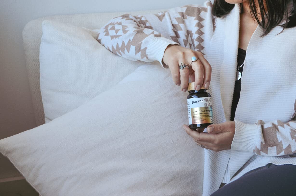 Vegan mushroom capsules for immunity