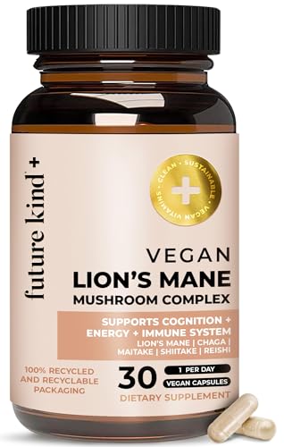 Vegan mushroom complex for focus