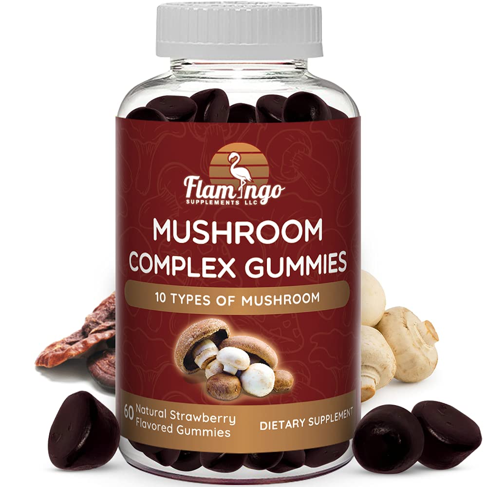 Vegan mushroom complex gummies benefits
