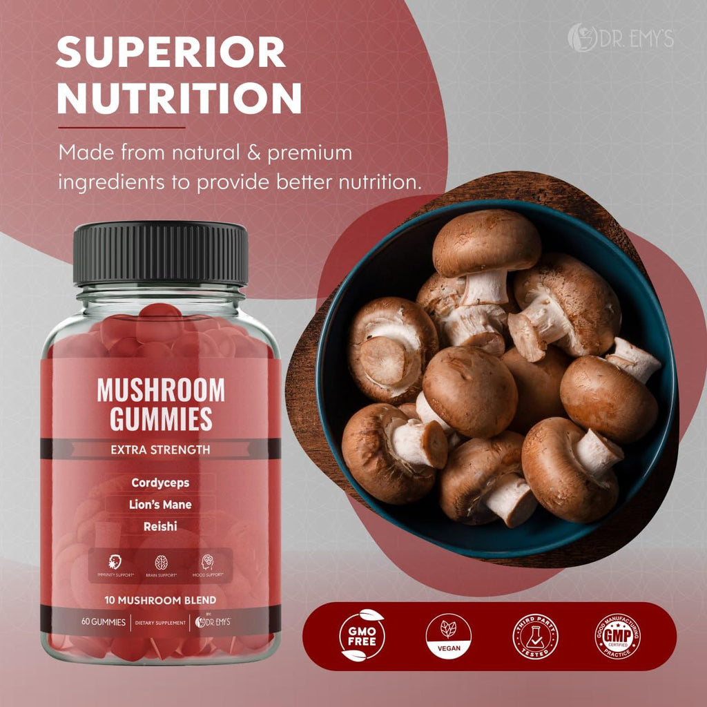 Vegan mushroom extract for wellness