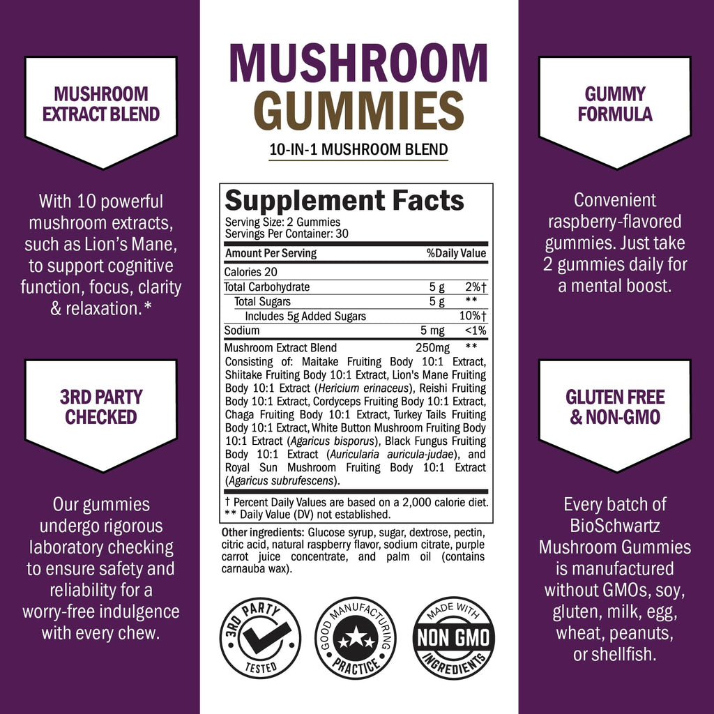 vegan mushroom gummies for adults