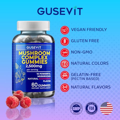 vegan mushroom gummies for daily use