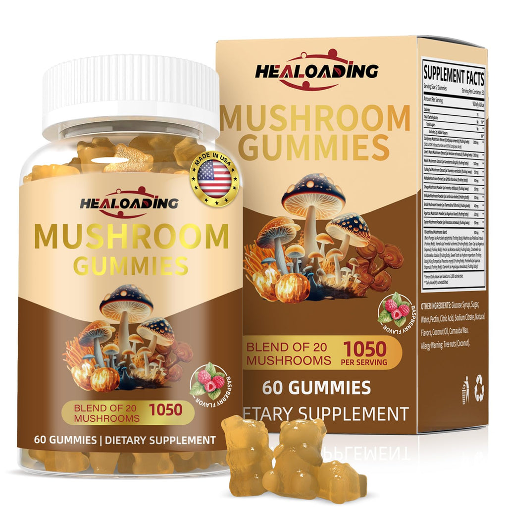 vegan mushroom gummies for energy