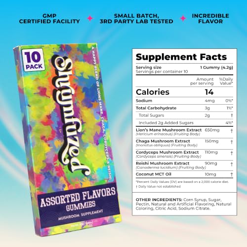 vegan mushroom gummies for health