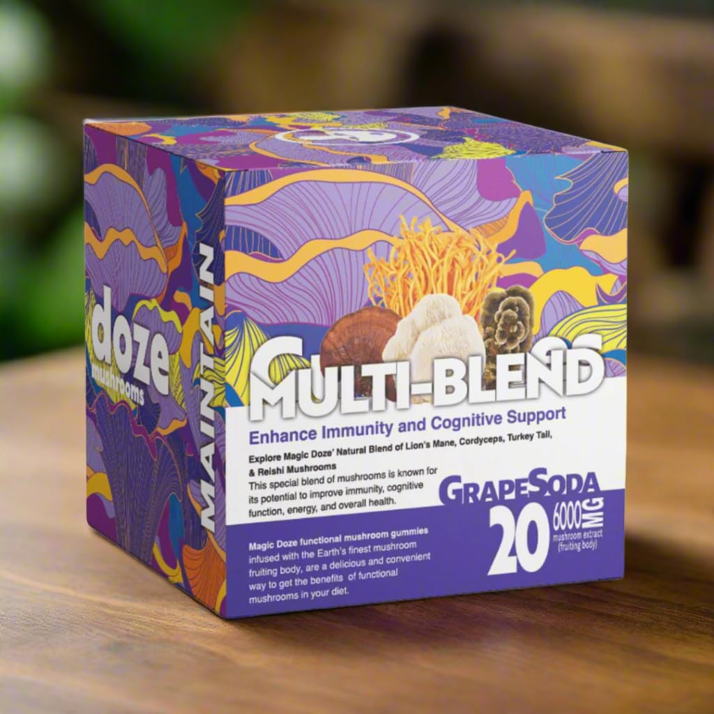 vegan mushroom gummies for health