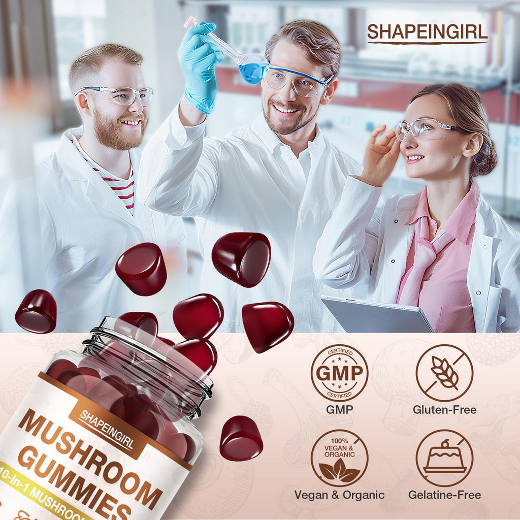 vegan mushroom gummies for nutritional support