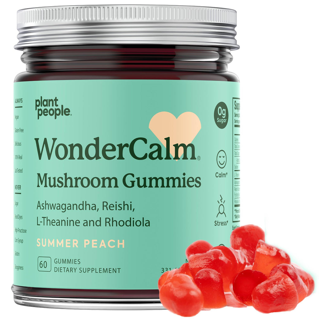 vegan mushroom gummies for stress relief
