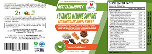 vegan mushroom health capsules