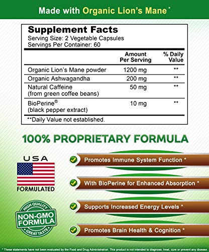 vegan mushroom health supplement