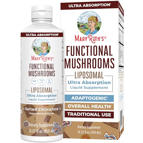 Vegan mushroom liquid for stress relief