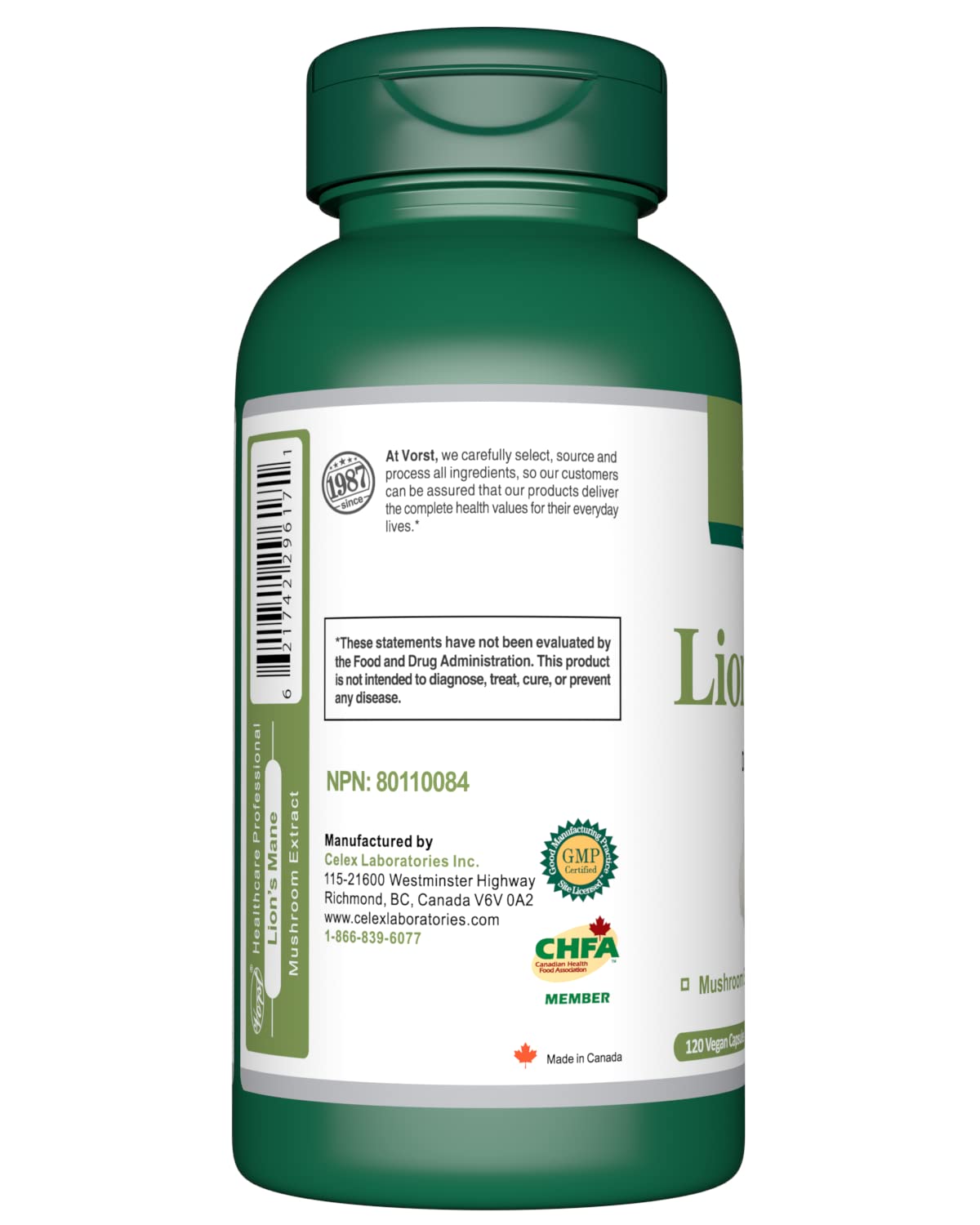 vegan mushroom supplement benefits