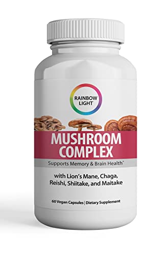 Vegan mushroom supplement for brain health
