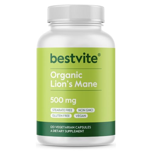 Vegan mushroom supplement for brain health