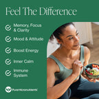 Vegan mushroom supplement for energy