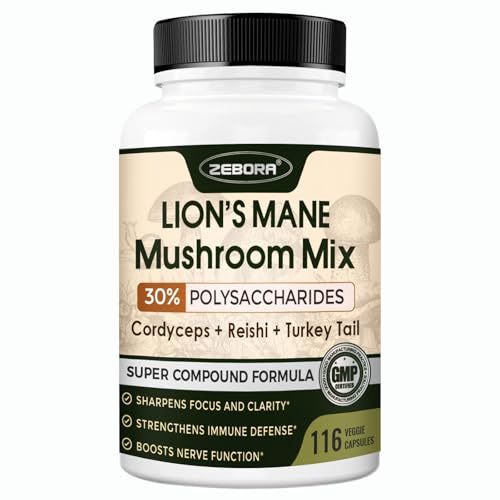 vegan mushroom supplement for focus
