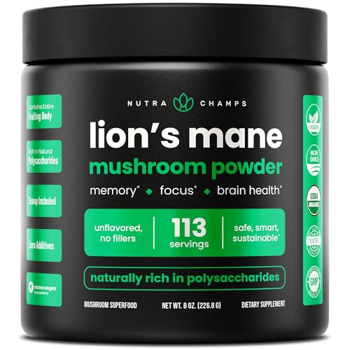 vegan mushroom supplement for focus