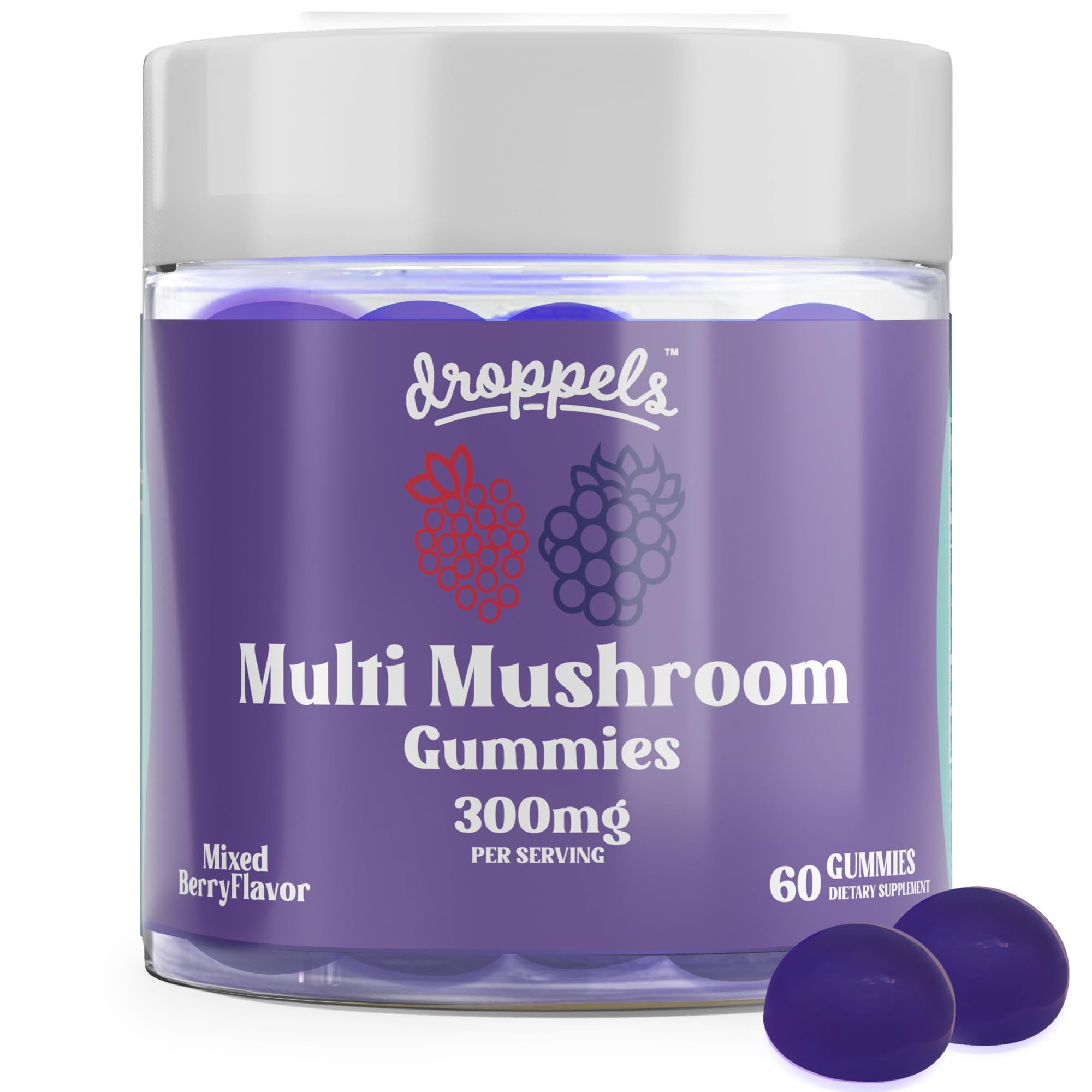 Vegan mushroom supplement for wellness
