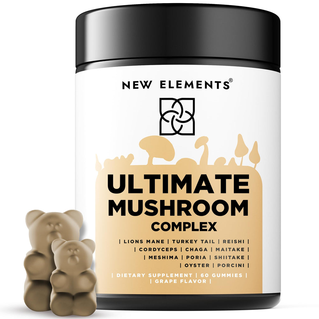 Vegan mushroom supplement gummies
