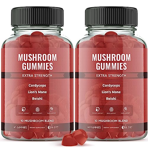 Vegan mushroom supplement with benefits