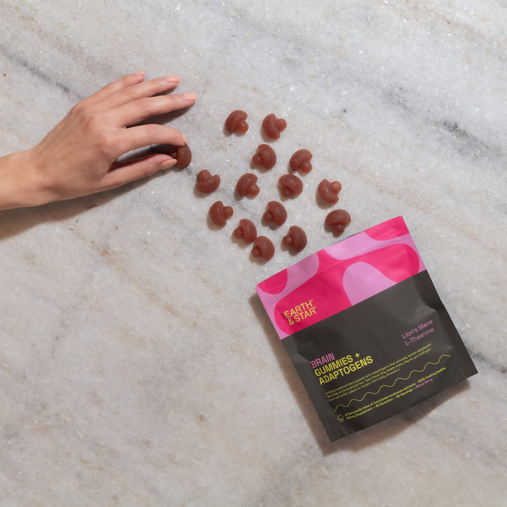 Vegan mushroom supplements for brain health