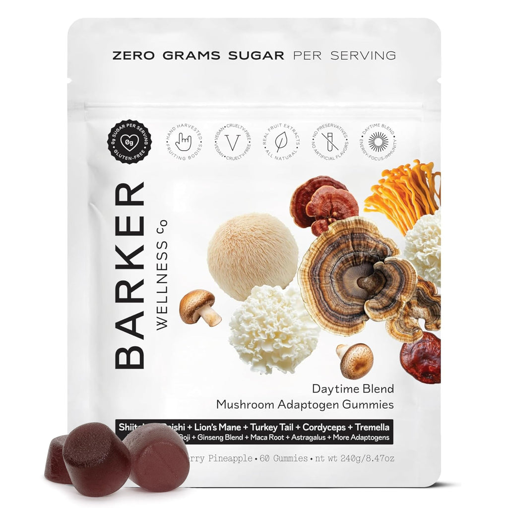 vegan mushroom supplements for focus