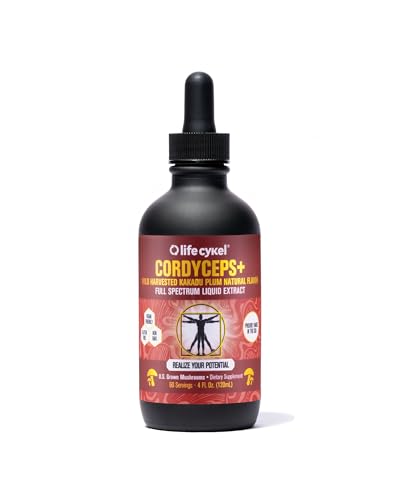 Vegan mushroom tincture for vitality