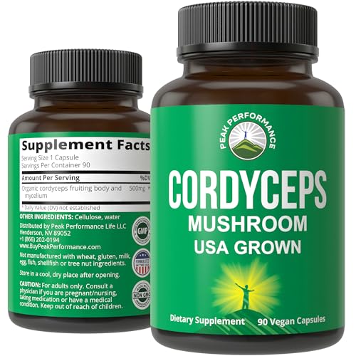 Vegan mushrooms for memory support