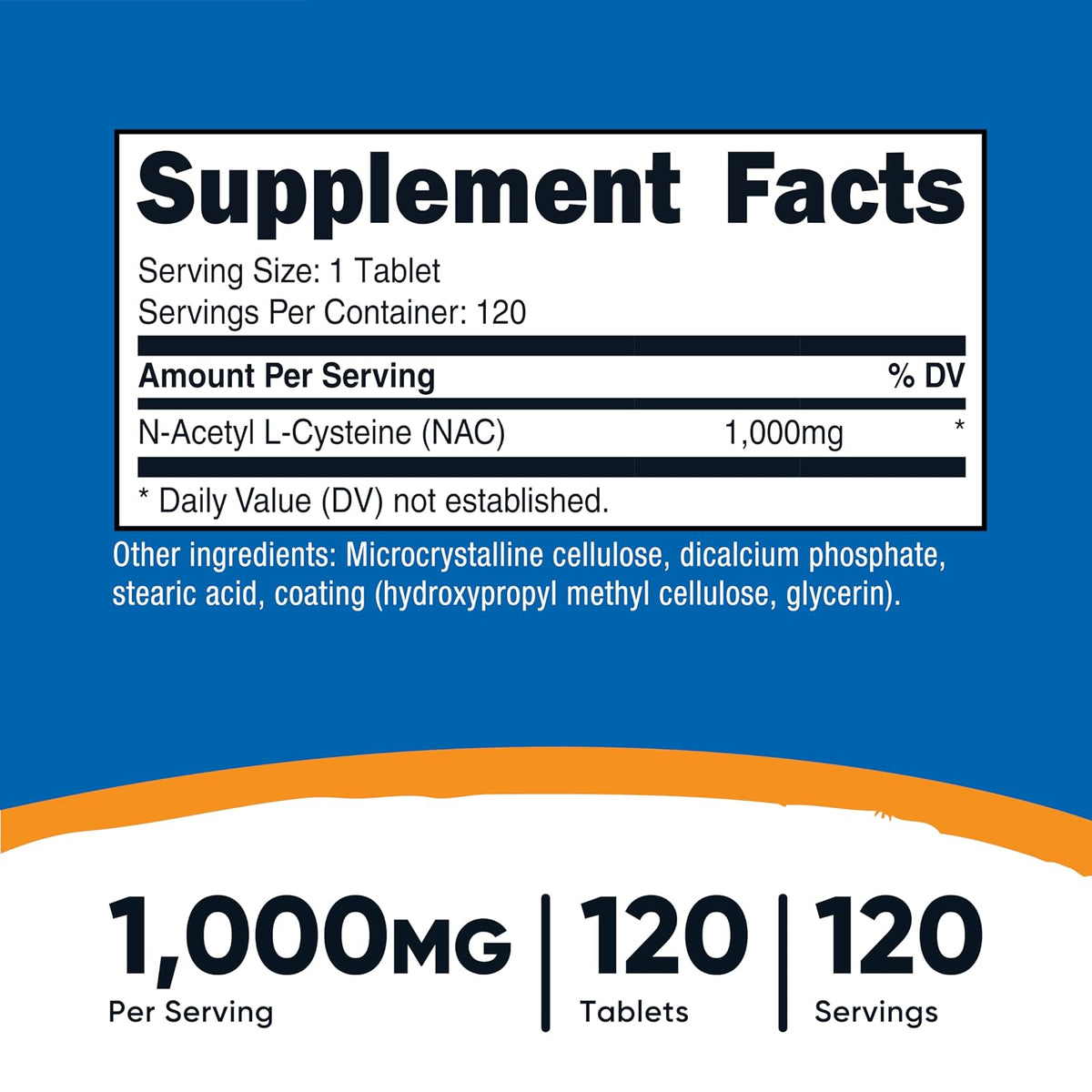 Vegan N-Acetyl L-Cysteine supplement