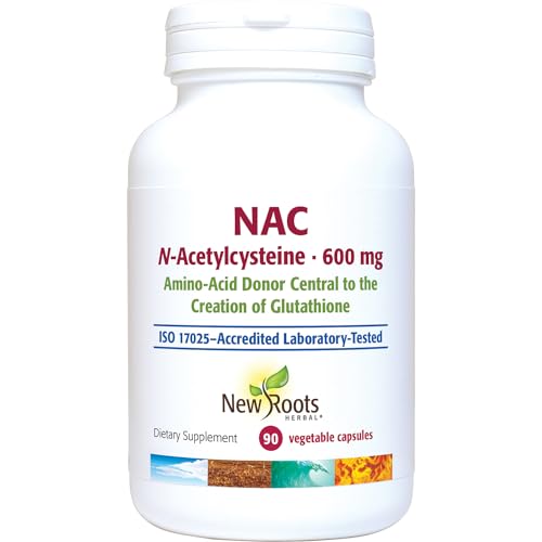 Vegan N-AcetylCysteine 600mg capsules