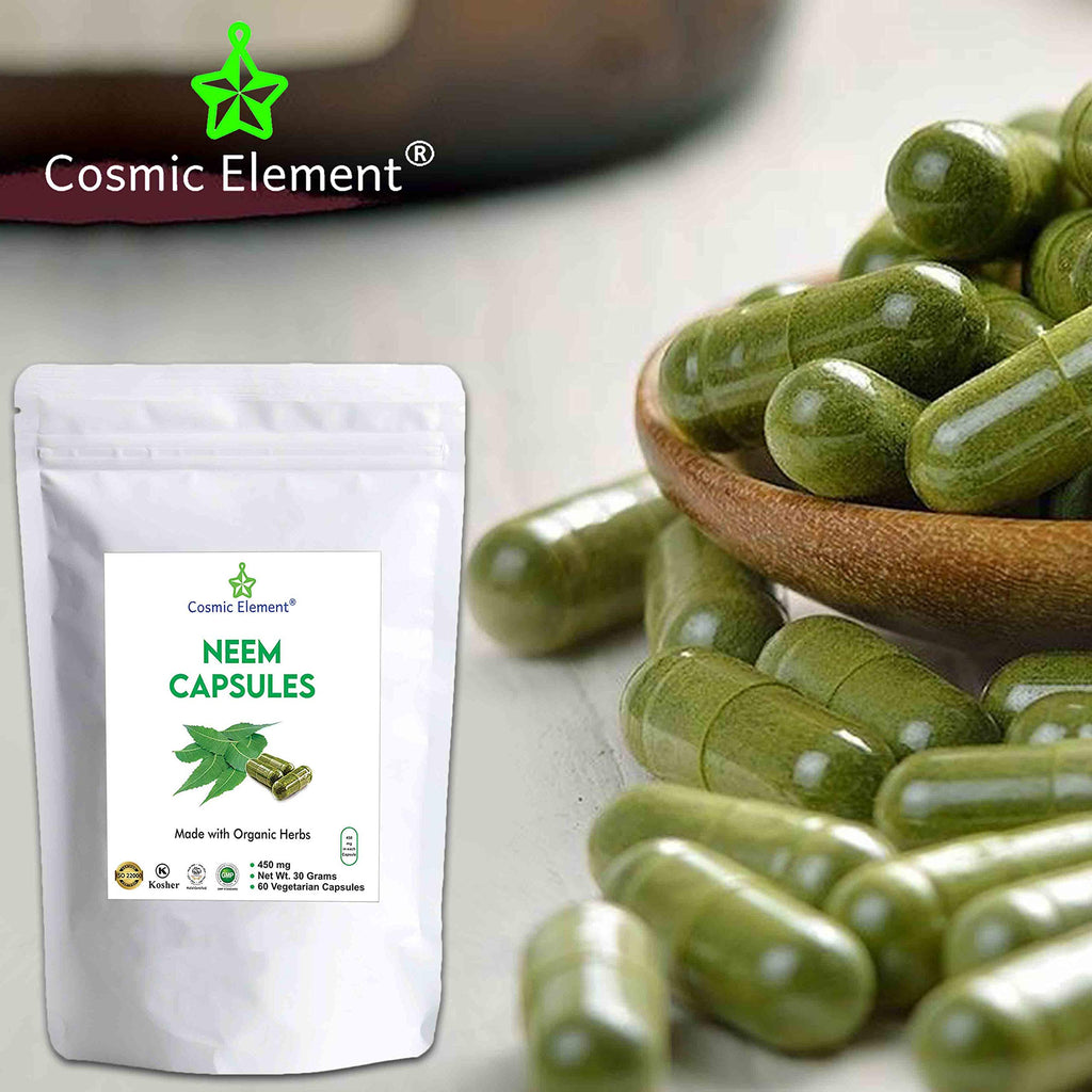 vegan neem capsules for skincare